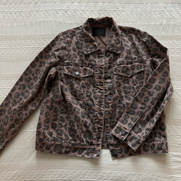 Blank NYC | Jackets & Coats | Blank Nyc Cheetah Denim Jacket | Poshmark